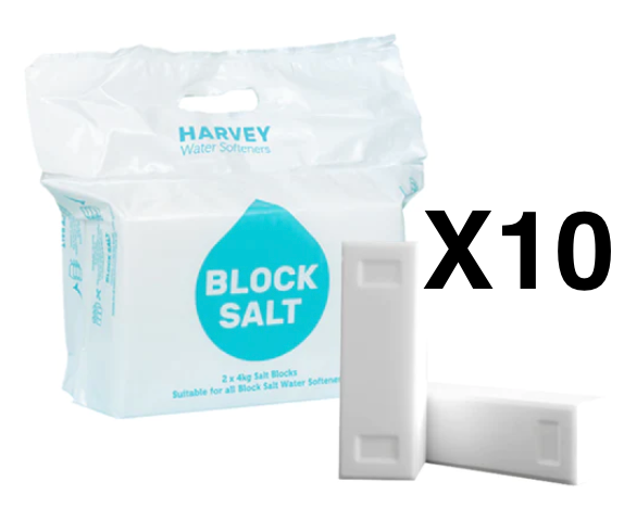 Harvey Block Salt For Water Softeners - 10 x 8KG - West London Water ...
